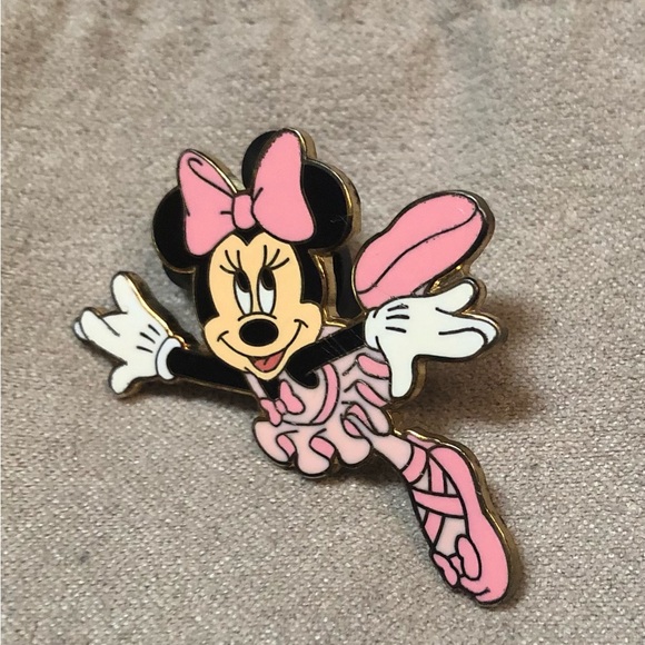 Disney | Accessories | Disney Minnie Mouse Ballerina Trading Pin | Poshmark